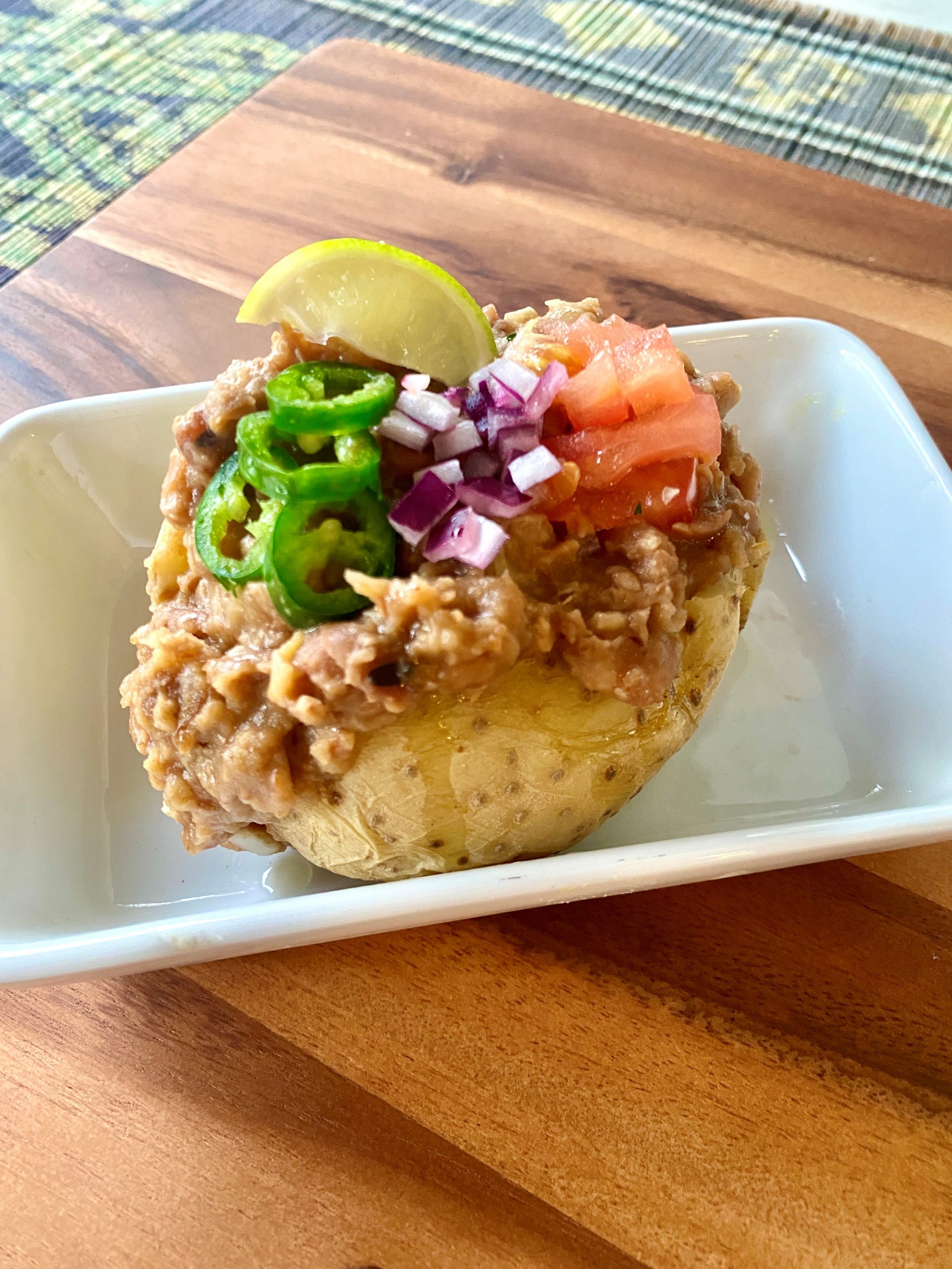 Indian Flavored Loaded U.S. Baked Potato - Potatoes USA