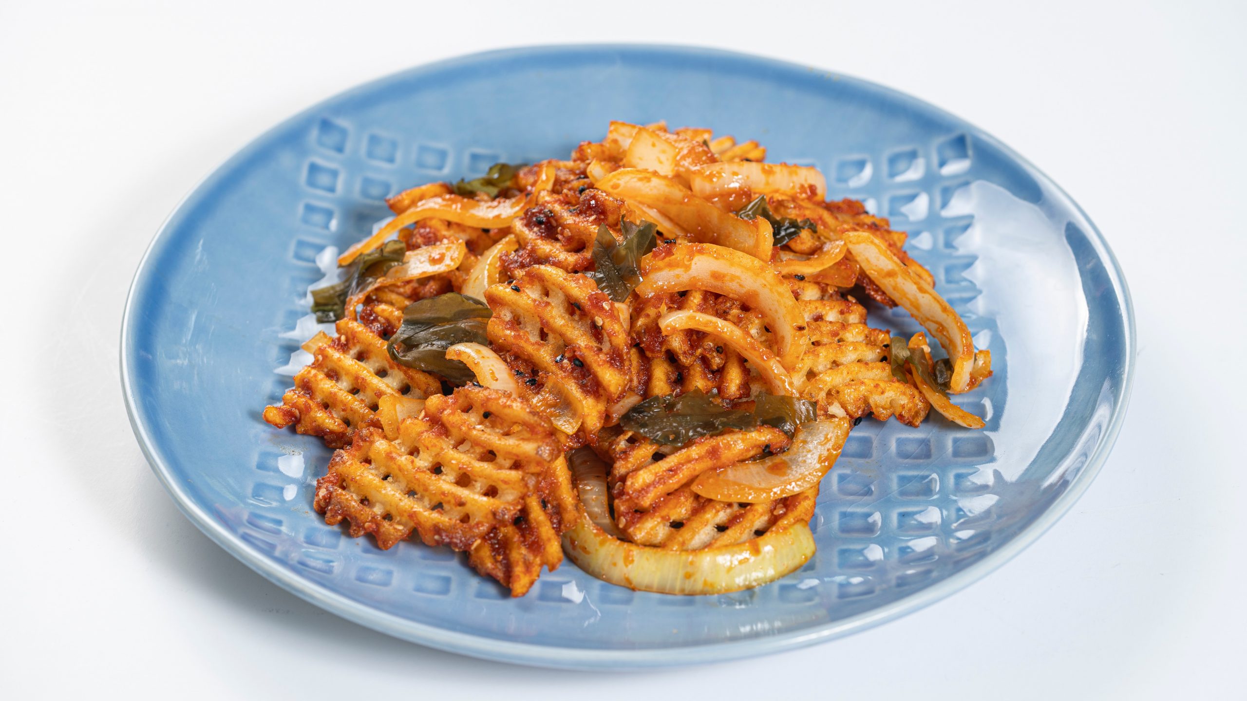 Korean Gochujang-style U.S. Lattice Fries - Potatoes USA