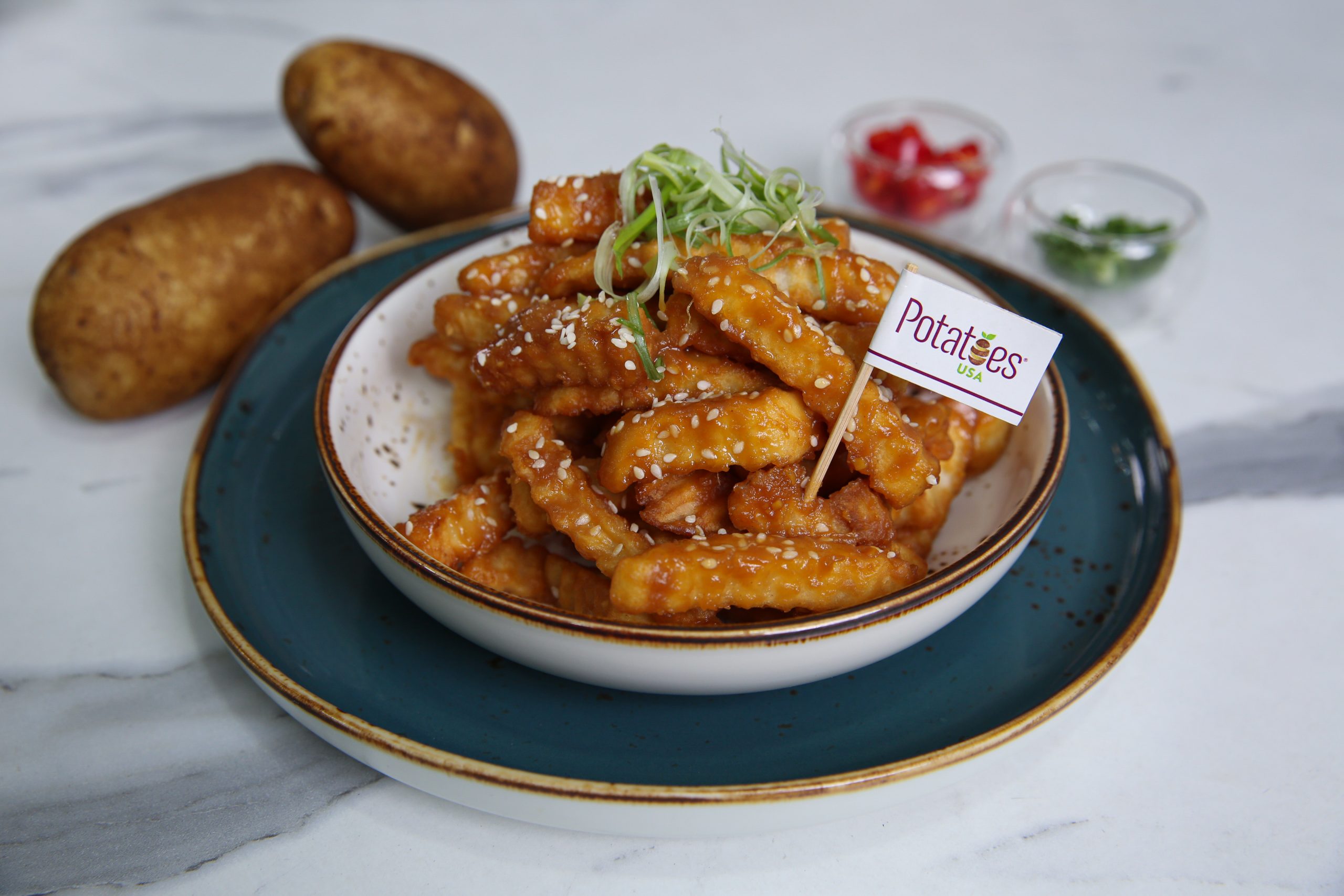 Miso & Honey Glazed U.S. Fries - Potatoes USA